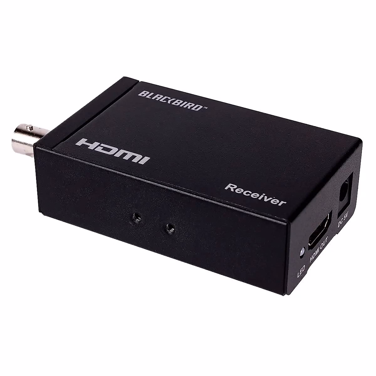 Monoprice HDMI Extender Over Coaxial Cable - Up to 328 Feet (100 Meters) 1080p@60Hz, 6.75Gbps Video Bandwidth, HDCP 1.1, for DVR and DVD Players - Blackbird PRO