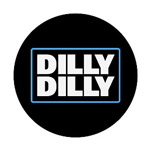 Bud Light Dilly Dilly Black PopSockets Stand for Smartphones and Tablets PopSockets PopGrip: Swappable Grip for Phones & Tablets