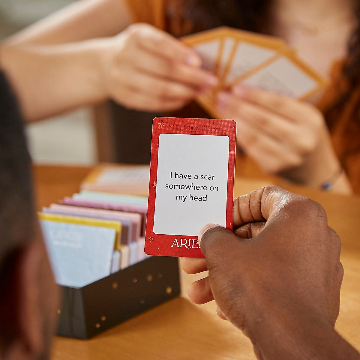 Hasbro Gaming Sun Moon Rising Game, Astrology-Themed Party Card Game for Adults and Teens, Adult Card Game for 3-6 Players, Ages 13 and Up