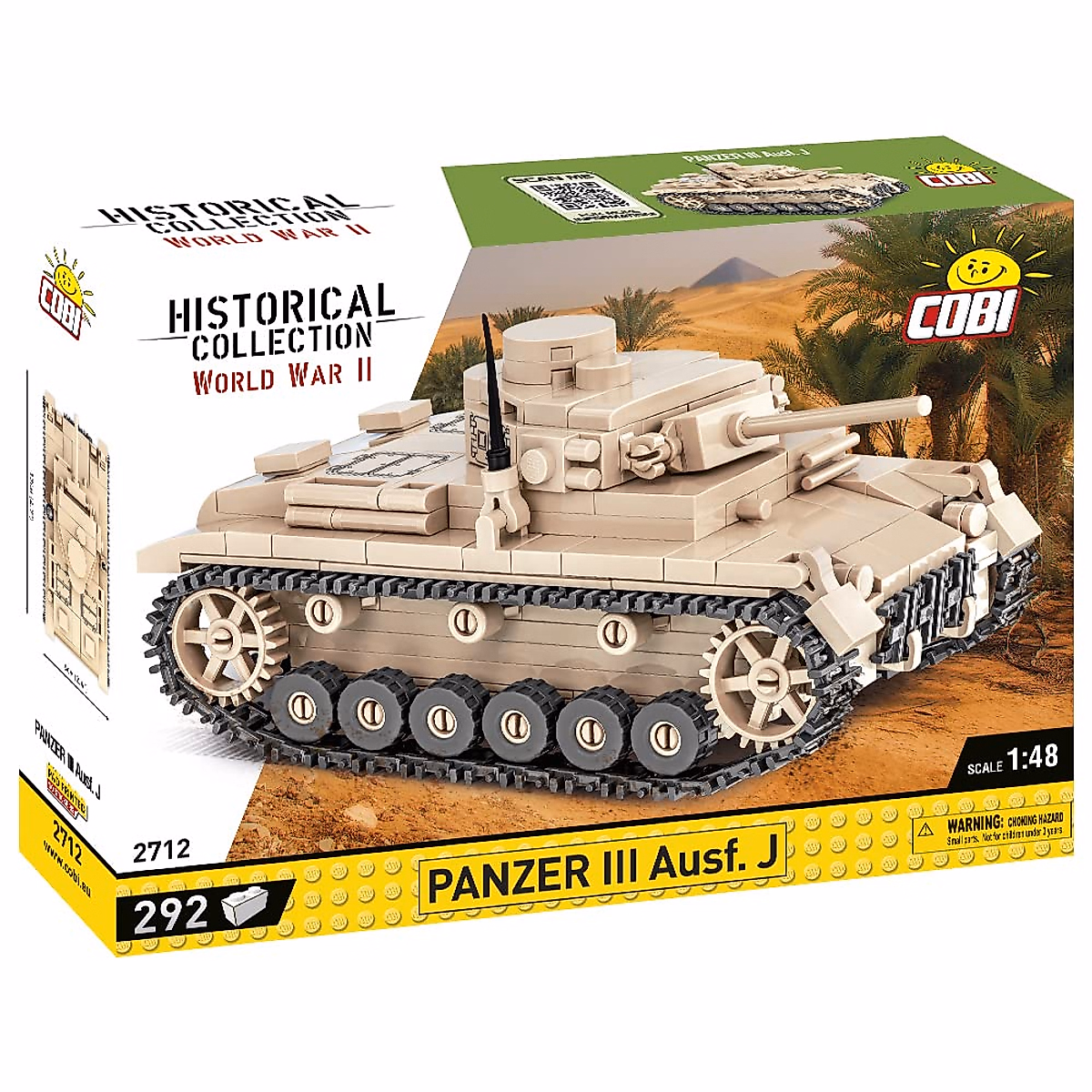 COBI Historical Collection WWII Panzer III Ausf. J. Tank