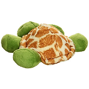 Mary Meyer PufferBellies Stuffed Animal Soft Toy, Pokey Belly Turtle, 7-Inches
