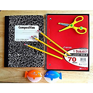 Back to School Supplies Bundle for Pre-K, Kindergarten, 1st, 2nd, 3rd Grade (12)