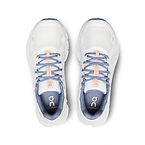 On Cloudrunner Women's Running Shoes, Undyed-White | Flame, 23.0 cm