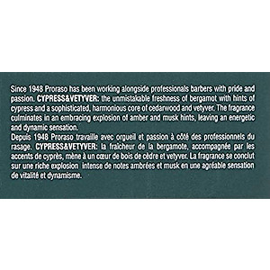 Proraso Refreshing Cologne 6 Piece Tissue Set, Cypress/Vetyver