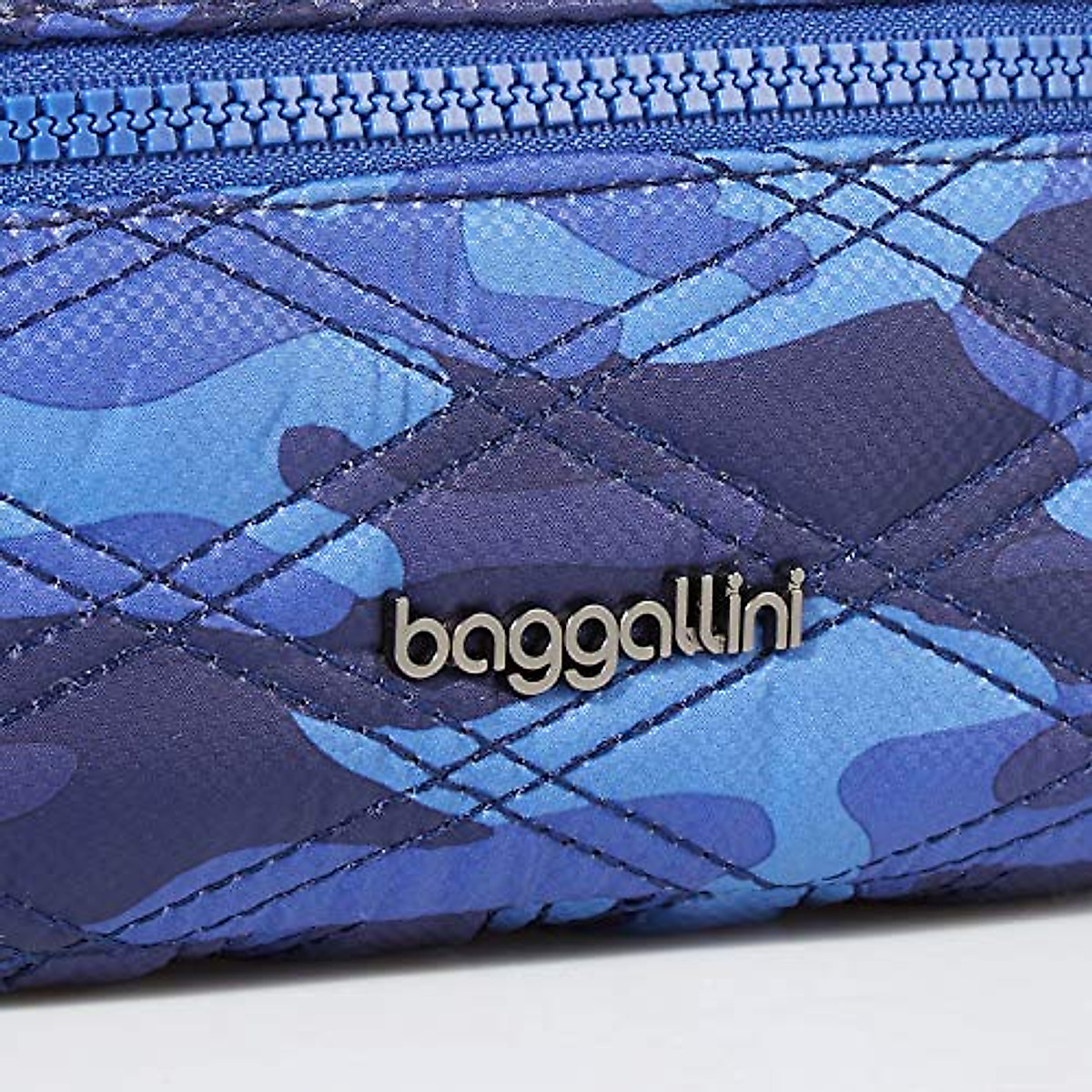 Baggallini Womens Mini, Blue Camo, One Size US