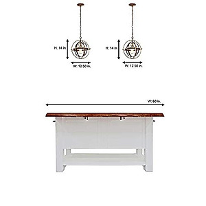 Home Decorators Collection 27030 1-Light Bronze & Champagne Pewter Mini Pendant