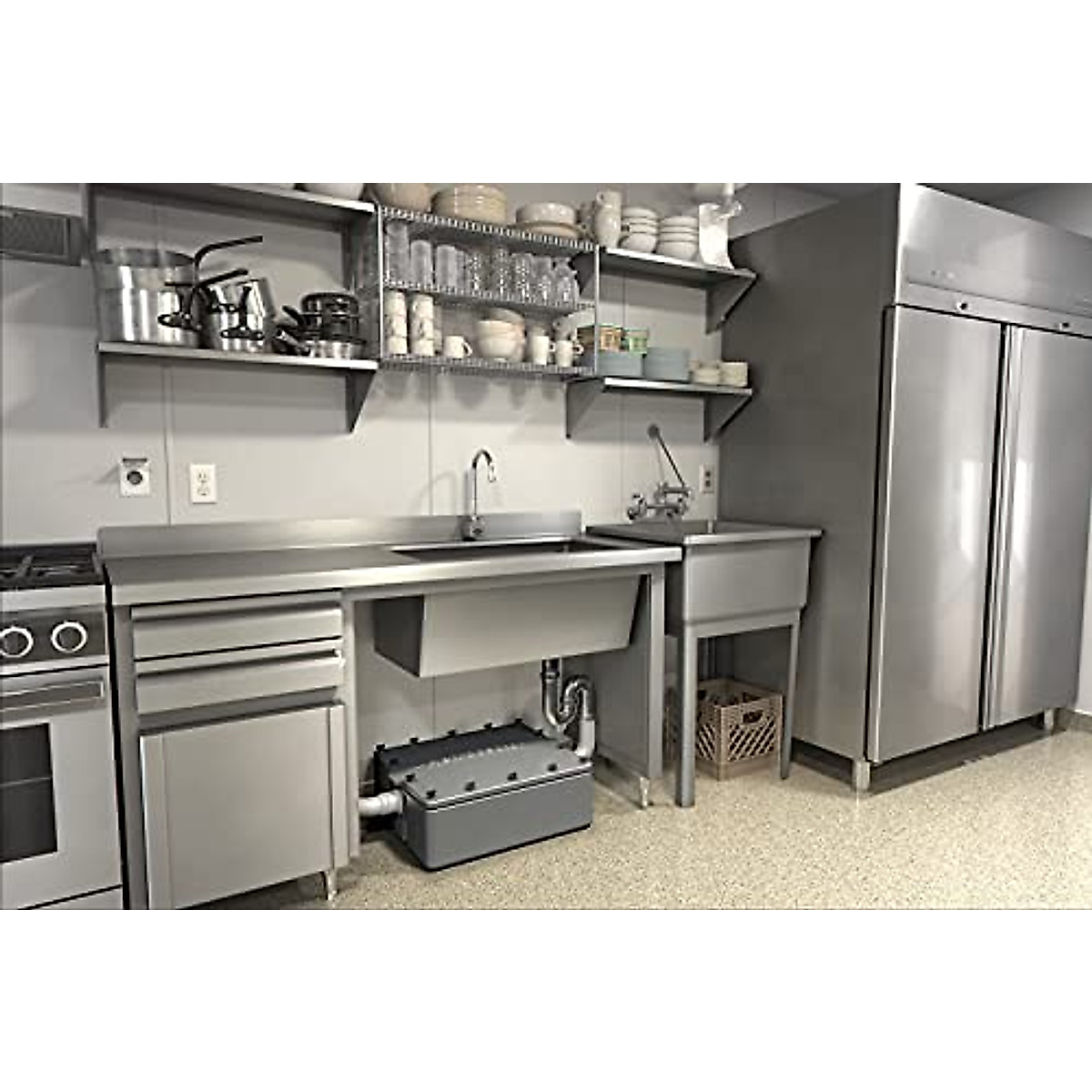 Zurn Z6922-XL AquaSense Wall-Mount Gooseneck Sensor Faucet with 0.5 GPM Aerator in Chrome