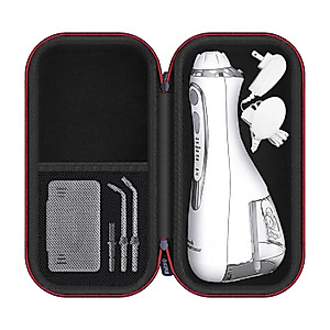 HESPLUS Hard Travel Case for Waterpik Cordless Advanced Water Flosser Professional Water Flosser Nano Sonic Toothbrush WP-560 WP-562 WP-563 WP-567 WP-569 WP-450 WP-440 WP-565W/WP-565C