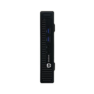 HP 800 G1 Mini, Core i5-4590T 2.0GHz, 4GB RAM, 500GB Hard Drive, NO ODD, Windows 10 Pro 64bit (Renewed)