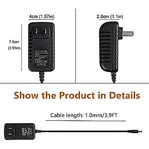CJP-Geek AC Adapter for Polycom CX600 HD 2200-15987-025 VoIP MS Lync IP Phone Power Supply