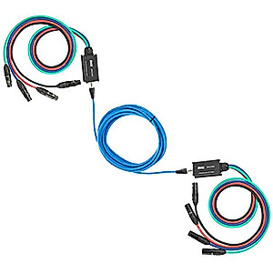 Lyxpro 4 Channel XLR Cable Snake AES & DMX – Connect 4-channle XLR to 30' Single Ethercon Cat6 Cable