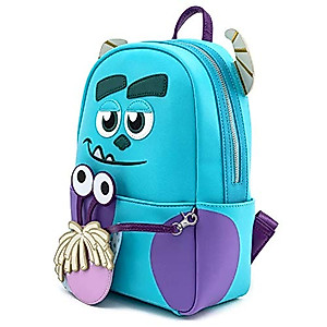 Loungefly Disney Sully with Boo Pouch Cosplay Womens Double Strap Shoulder Bag Purse