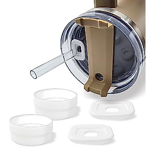 MIMORE Spill Stopper for Stanley 40 oz Tumbler with Handle | 30 oz, Compatible with Quencher H2.0 Flowstate Tumbler 40 oz Stanley Cup Accessories 30 oz Stanley Spill Stopper, Silicone, 2 Pack