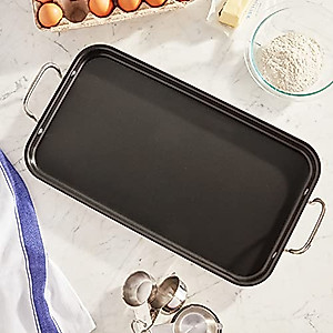 Cuisinart Griddle Skillet, Nonstick Double Burner, 10x18-Inch, MCP45-25NS