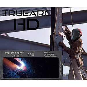 TrueArc HD Auto-Darkening Welding Lens – Replacement True Color Filter Welding Helmet Accessories – Fits most 2” X 4.25" Welding Hoods – Shade 9, 10 & 11