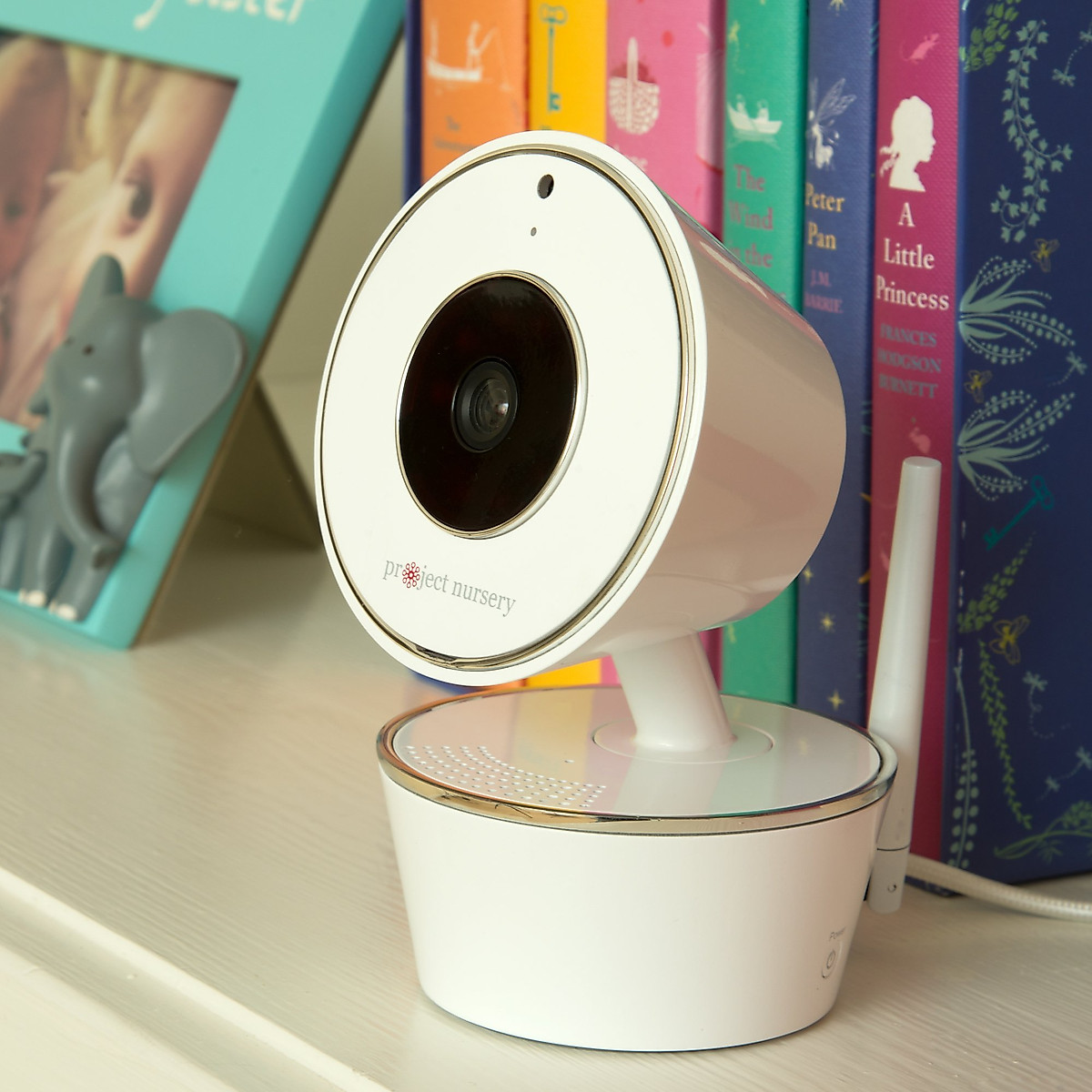 Project Nursery 5" High Definition Baby Monitor System with 1.5" Mini Monitor - White