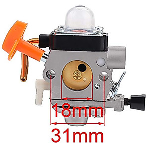 Harbot C1Q-S174 FS90R Carburetor for Stihl FS110R FS130R FS100 KM130R FS130 FS90 KM90R KM90 FS100RX FS110 KM110R HT100 HT101 Trimmer Weed Eater with Tune Up Kit