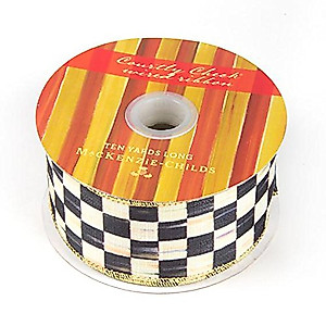 MacKenzie-Childs Courtly Check 2" Wired Ribbon 10Yards (30ft)