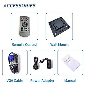 Cocar 21.5" CCTV Monitor, 16:9 BNC Monitor 1920x1080 Composite Component YPbPr/BNC/VGA/HDMI/Audio in Out, VESA Wall Mounting TFT LCD Display for Home Security Systems Surveillance Camera STB DVR NVR