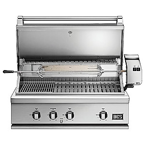 Dcs Professional 36-inch Built-in Propane Gas Grill With Rotisserie - Bh1-36r-l