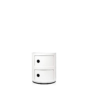 Kartell Componibili Drawers by Anna Castelli Ferrieri, Pack of 1, White