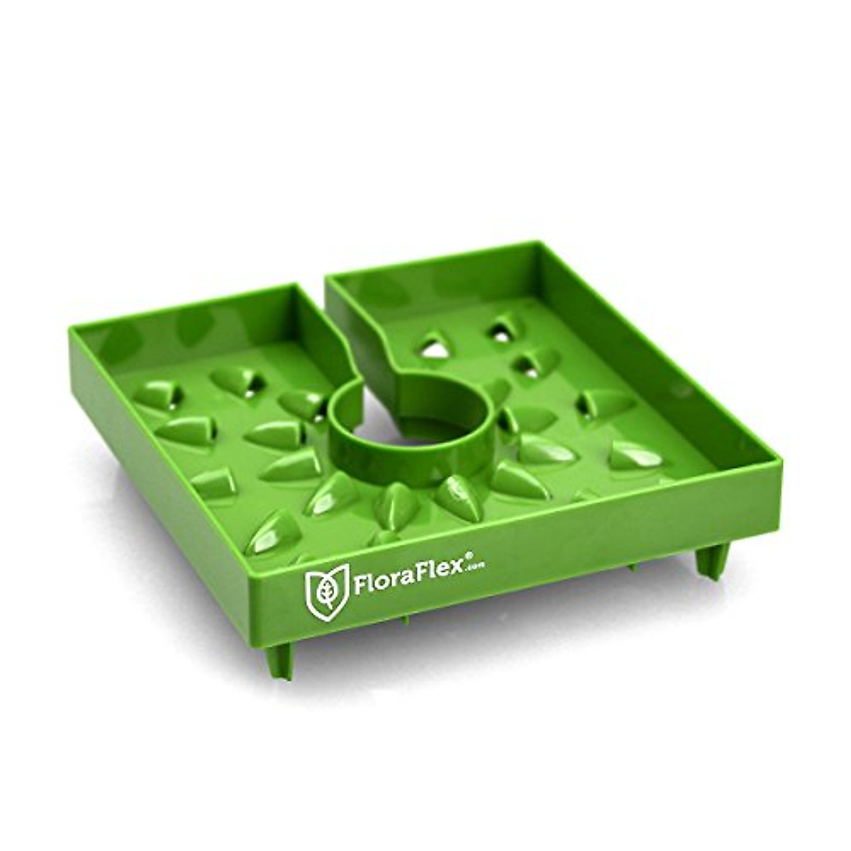 FloraFlex FF-RWKIT6IN-6PL 6" x 6″ Rockwool Kit – 6 Plants, Green