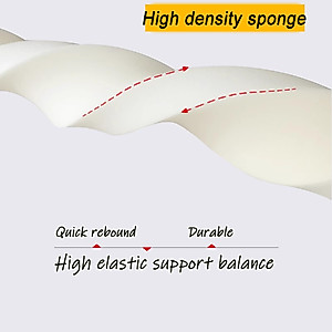 NENIUX Custom Size Bed Gap Filler, Mattress Extender Bolster Headboard Pillow Cushion for Split King Bed/Between Single Double Beds, Sofa Slit Plug/Seam Stopper