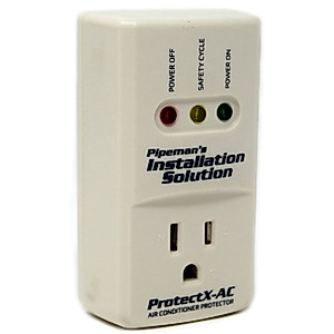Pipeman's Installation Solution AC 85-135V Surge Protector 3600 Watts, White