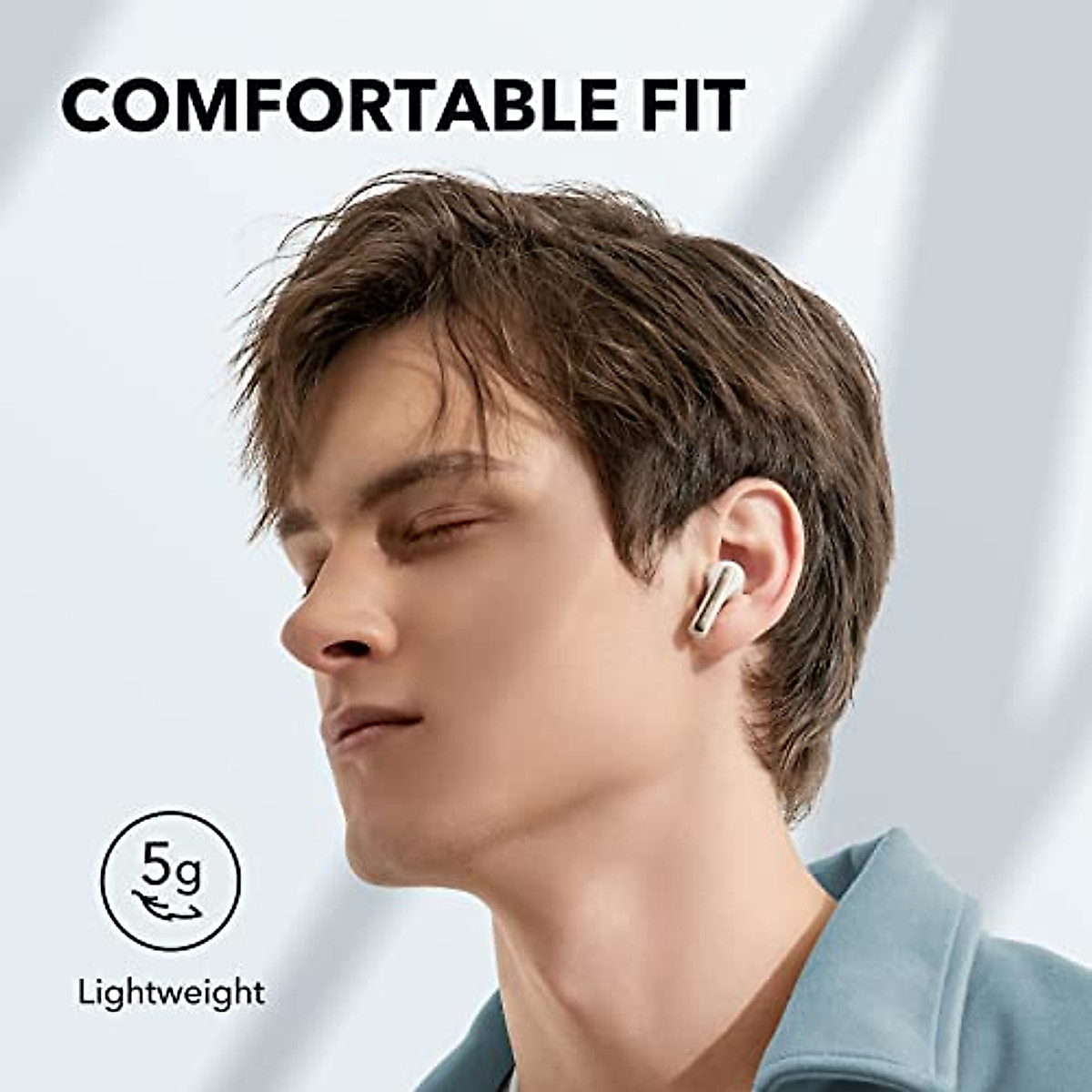 Soundcore by Anker Life P3i Hybrid Active Noise Cancelling Earbuds, 4 Mics, AI-Enhanced Calls, 10mm Drivers, Powerful Sound, App for Custom EQ, 36H Playtime, Fast Charging, Transparency (Renewed)