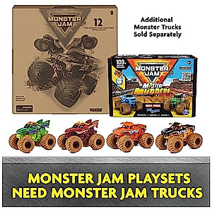 Monster Jam, Transforming Hauler Playset and Storage with Exclusive El Toro Loco Monster Truck, 1:64 Scale, Kids Toys for Boys and Girls Ages 4-6+