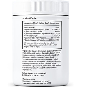 Probiotics for Dogs with Prebiotics and Digestive Enzymes - Allergy Relief