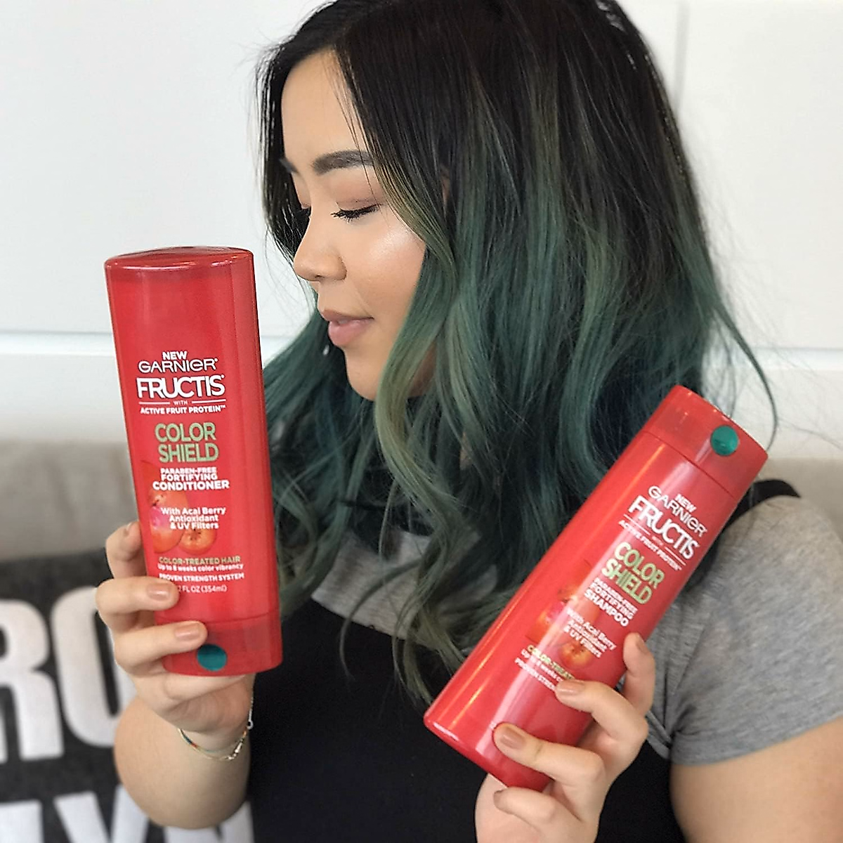 Garnier Fructis Color Shield Fortifying Conditioner 12 Fl Oz (Pack of 2)