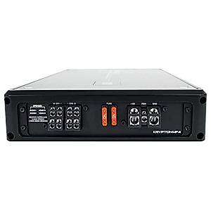 Rockville Krypton MF4 2400w Peak / 600w RMS 4 Channel Marine Amplifier Boat Amp