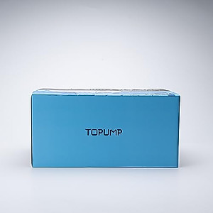 TOPUMP 7800mAh Rechargable SUP Air Pump TPS300,20PSI Electric Paddle Board Pump with Auto-Off Feature, Dual Stage Inflation & Deflation, AC/DC Battery for SUP, Inflatable Tent, Boat, Kayak