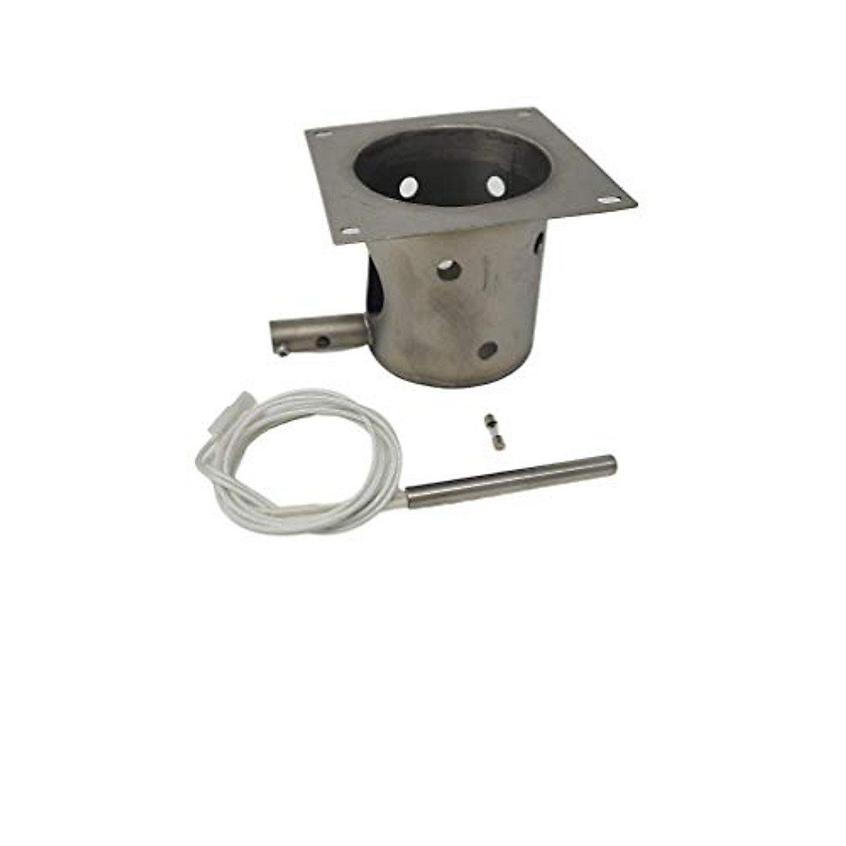 STEEL BURN/FIRE POT+ UPGRADE IGNITER/HOT ROD FITS ALL TRAEGERS