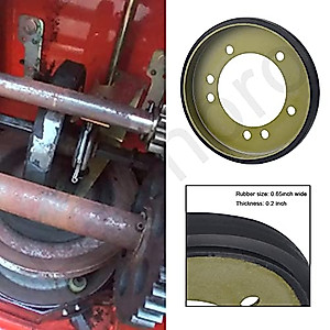 7600135YP 04743700 Friction Wheel & Drive Disc Compatible with Ariens MTD Troy-Bilt Snowblowers & mowers Replaces for 00170800 00300300 53103 57423 7053103 7600135 AM122115 240-394 09475300