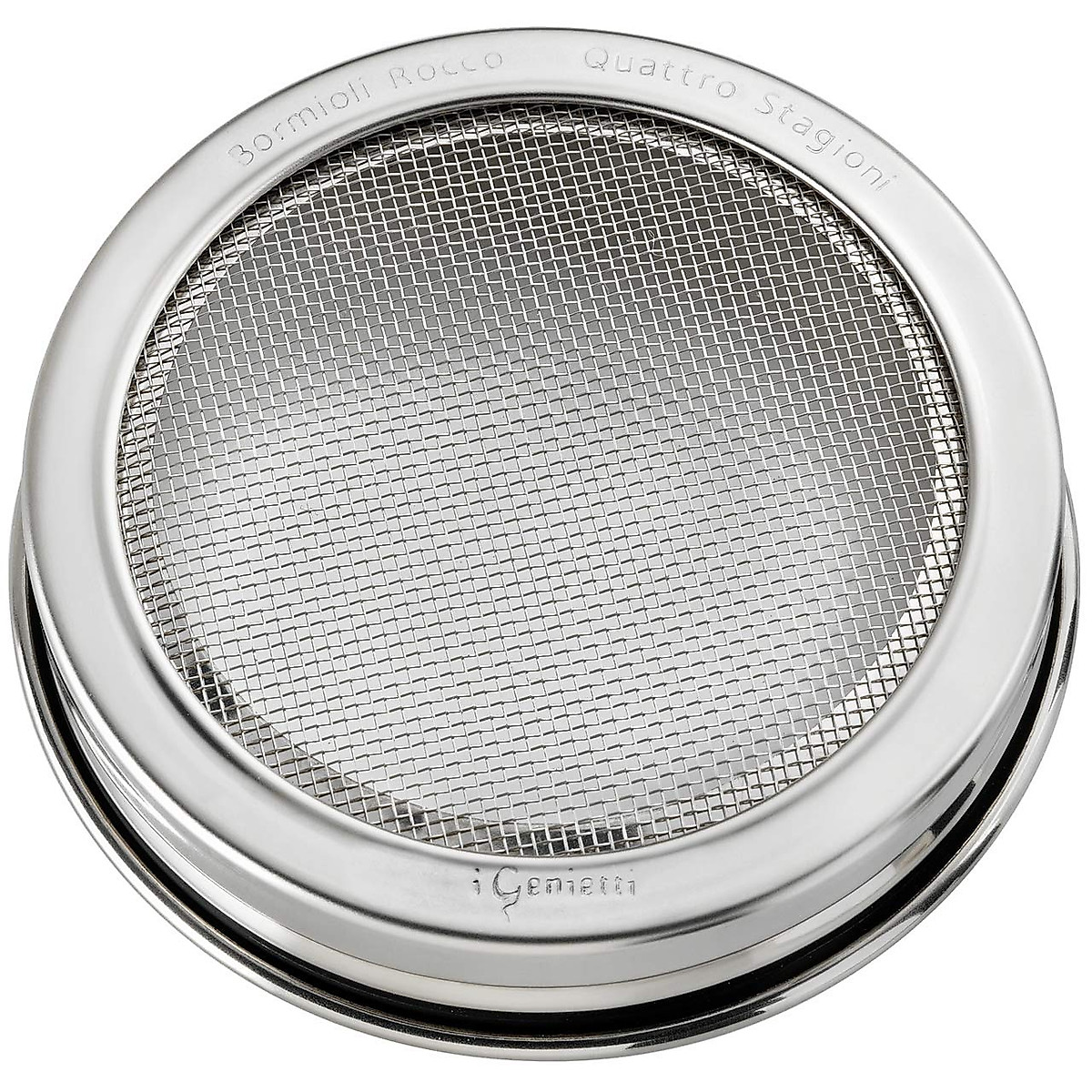 Quattro Stagioni I Genietti Collection - Stainless Steel Sieve Lid