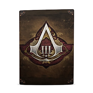 Head Case Designs Officially Licensed Assassin's Creed Freedom Edition III Graphics Matte Vinyl Faceplate Sticker Gaming Skin Decal Cover Compatible With Sony PlayStation 5 PS5 Digital Edition Console