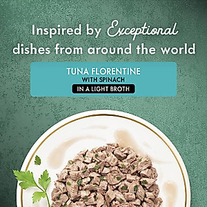 PURINA Fancy Feast Elegant Medley Tuna Florentine Cat Food (Case of 24)