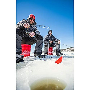 Berkley Trilene® 100% Fluorocarbon Ice, Clear, 4-Pound Break Strength, 75yd Fishing Line, Suitable for Freshwater Environments