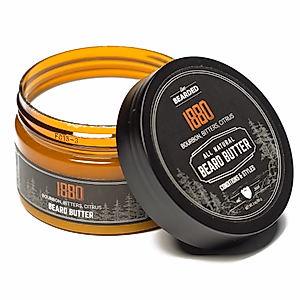 Live Bearded: Beard Butter, Made in USA - 1880, 3oz - Beard Leave in Conditioner, All-Natural Softener with Shea Butter