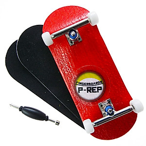 P-REP Standard Complete Wooden Fingerboard Red 34mm