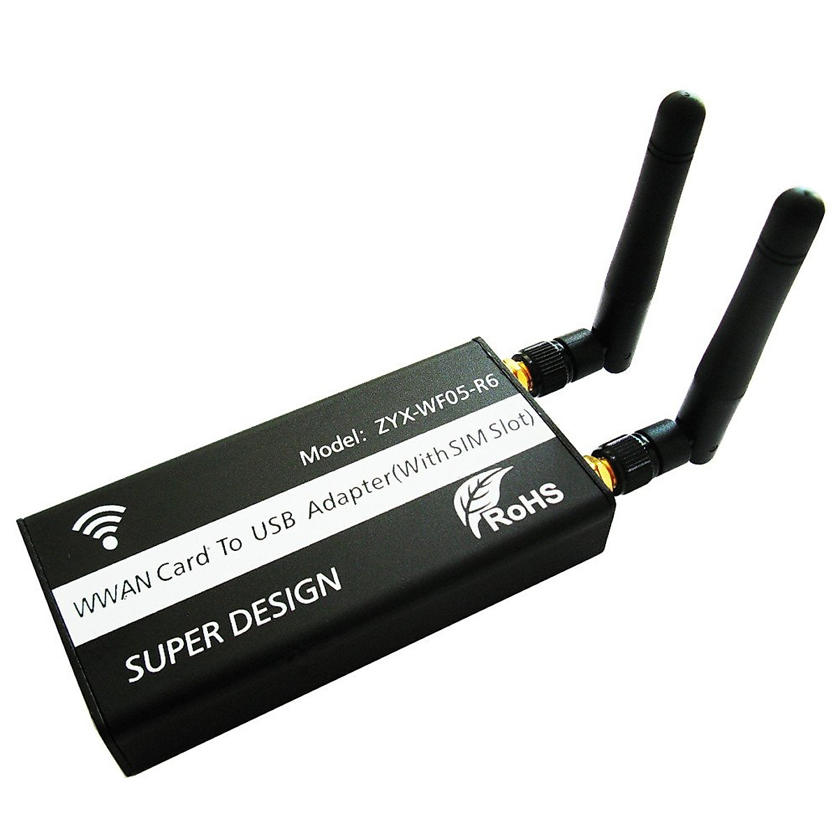 JIUWU NGFF(M.2) to USB Adapter with SIM Card Slot for Socket 2 SSIC-Base WWAN