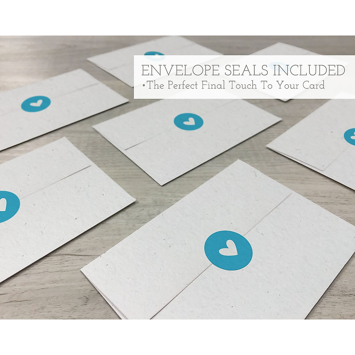 Sugartown Greetings Blue Baby Thank You Cards Collection - 24 Cards with Envelopes & Colorful Sticker Seals