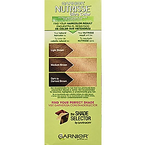 Garnier Hair Color Nutrisse Ultra Color Nourishing Creme, LB2 Ultra Light Natural Blonde (Pina Colada) Permanent Hair Dye, 1 Count (Packaging May Vary)