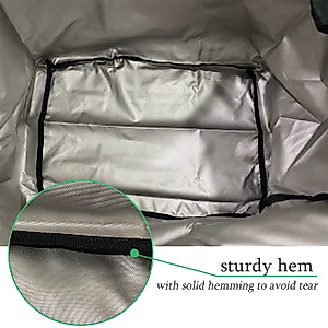 J&C Ice Maker Cover 420D Countertop Ice Machine Maker Cover Nugget Ice Maker Covers Portable Ice Maker Machine Cover Ice Makers Cover Portable Freezer Cover Ice Cube Maker Cover (No Ice Maker