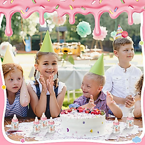 36 Pcs 3.5 Inch Baby Bottle Shower Favor Mini Plastic Candy Bottle Clear Plastic Baby Bottles for Baby Shower Mini Baby Bottle Feeding Bottle Candy Box for Baby Shower Favor Gift Decor (Pink)