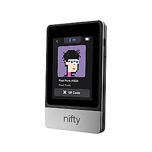 SecuX Nifty - Award-Winning All-in-One NFT & Crypto Hardware Wallet with a 2.8” Color Touchscreen and 5000+ Coins, Tokens and NFTs Support, Beginners’ Best Choice