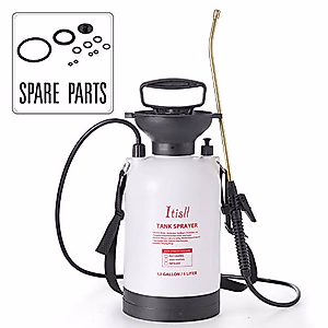 ITISLL Garden Pump Sprayer Replacement Accessories Include Brass Wands,Hoses and Handle,Triggers for Portable Patio and Lawn Sprayers.(Only for ITISLL 1Gallon,1.3Gallon,1.5Gallon,2Gallon)