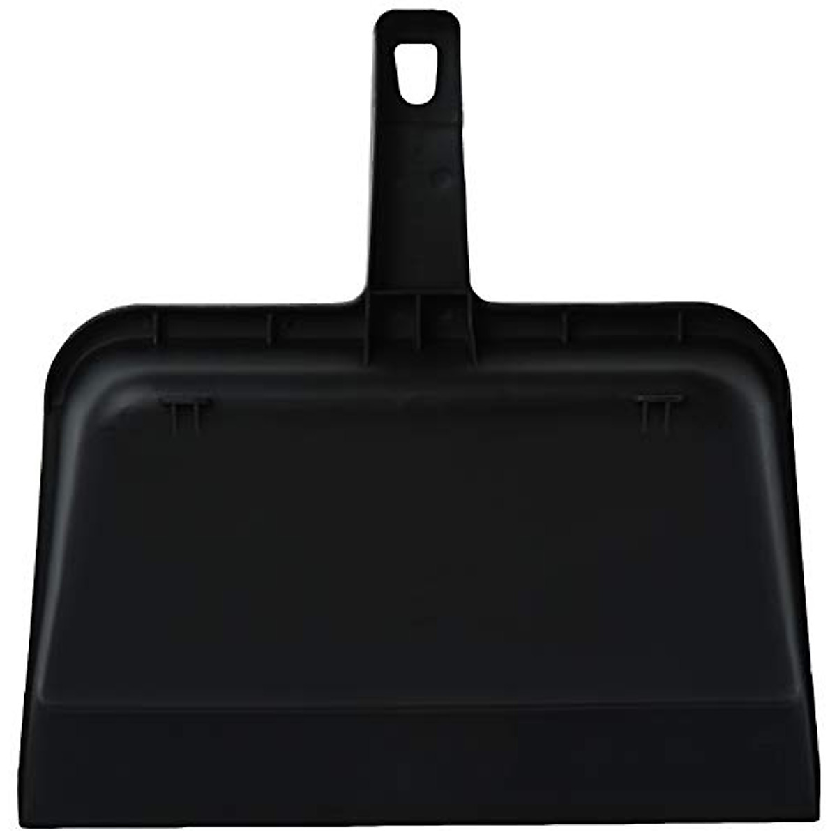 Genuine Joe GJO02406 Heavy-Duty Plastic Dust Pan, 12-inch,Black